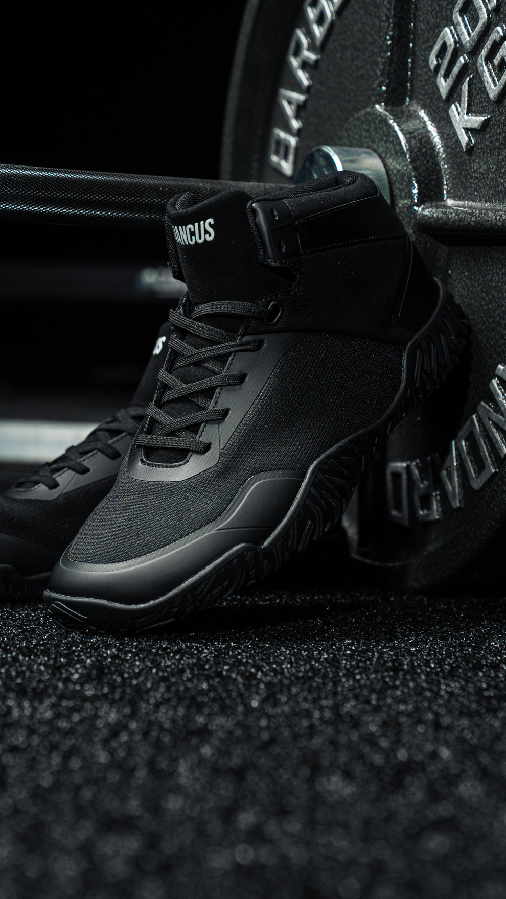 Avancus Apex Power High Top Shoes 2025 Black – Strength Yard Asia Malaysia