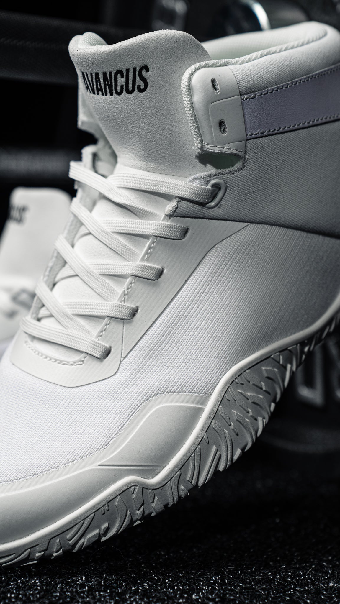 Avancus Apex Power High Top Shoes 2025 White – Strength Yard Asia Malaysia